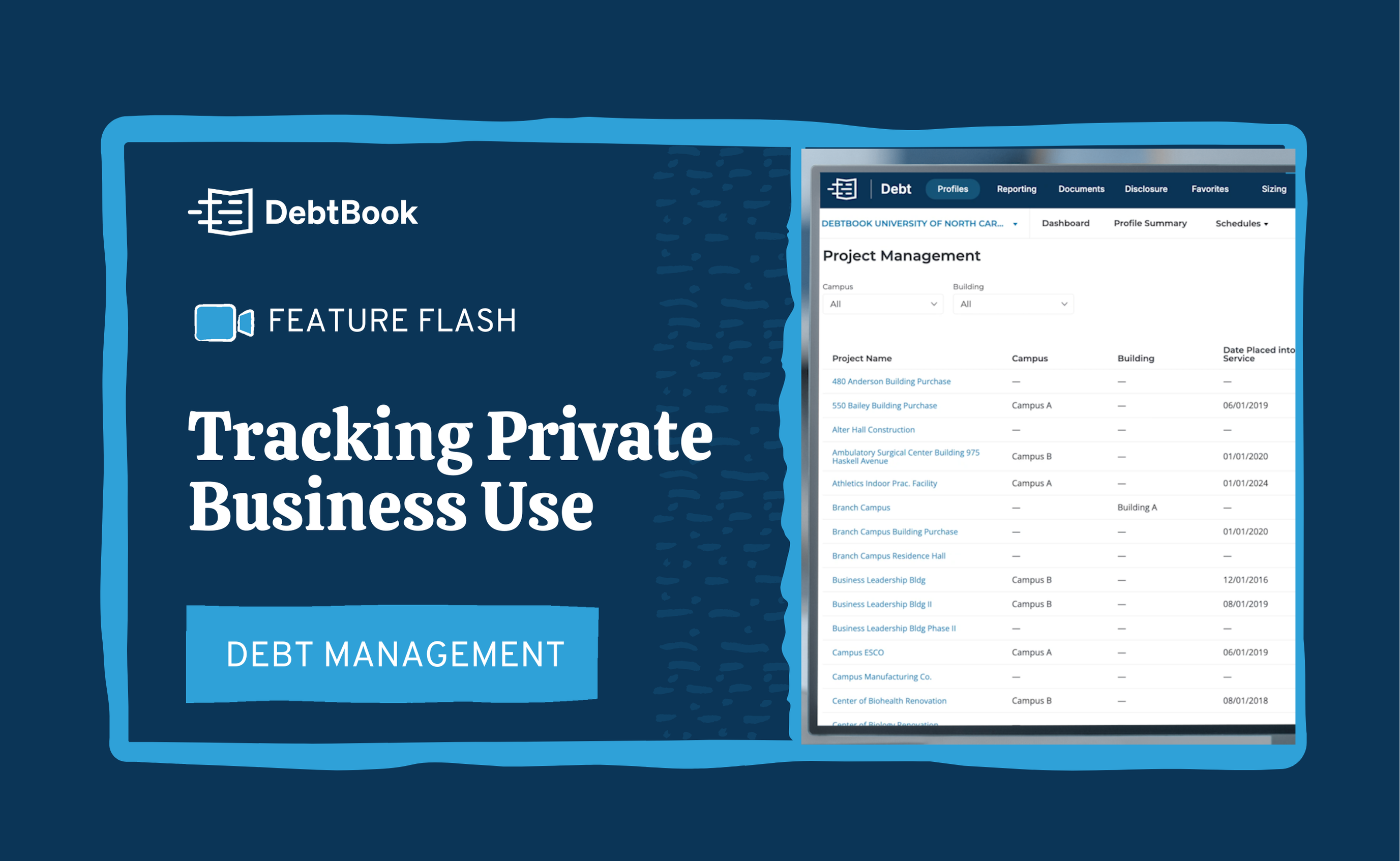 Feature Flash: Tracking Private Business Use | DebtBook